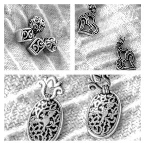 Brighton Jewelry | Jewelry | Trio Of Brighton Post Earrings | Poshmark